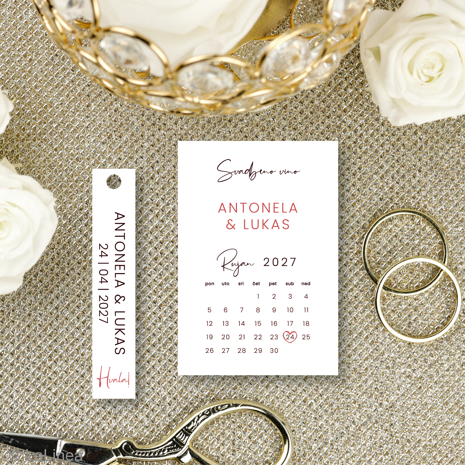 Naljepnice i privjesnice 45e - Pozivnice La Linea