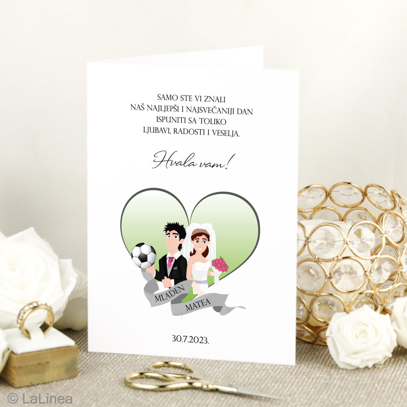 Zahvalnice 26g - Pozivnice La Linea